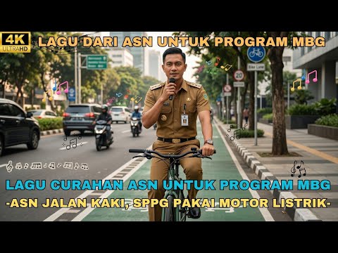 LAGU CURAHAN ASN‼️ ASN JALAN KAKI, SPPG PAKAI MOTOR LISTRIK 🎵 Pop Melayu 