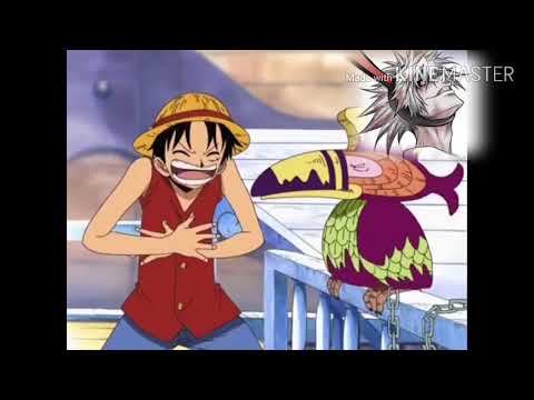 Momen lucu Luffy mengganggu burung - One Piece Sub Indo - YouTube