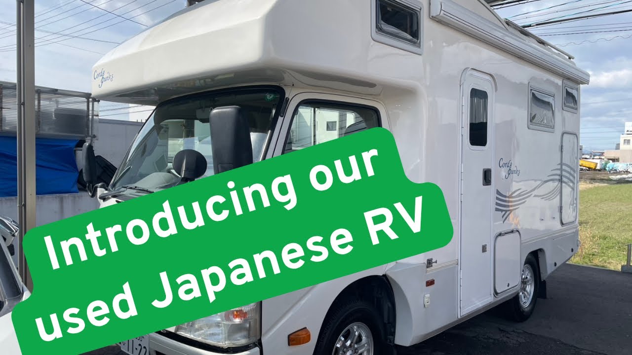 Our new Japanese camping car RV introduction! - YouTube
