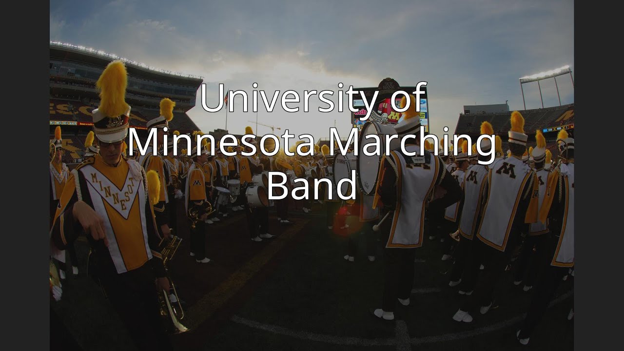 University of Minnesota Marching Band - YouTube