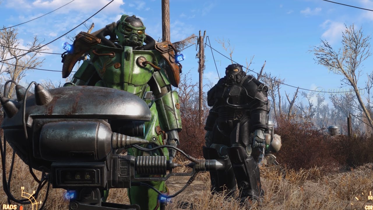 Fallout 4 | Eastern Enclave Encampment | Get Fusion Cores - YouTube