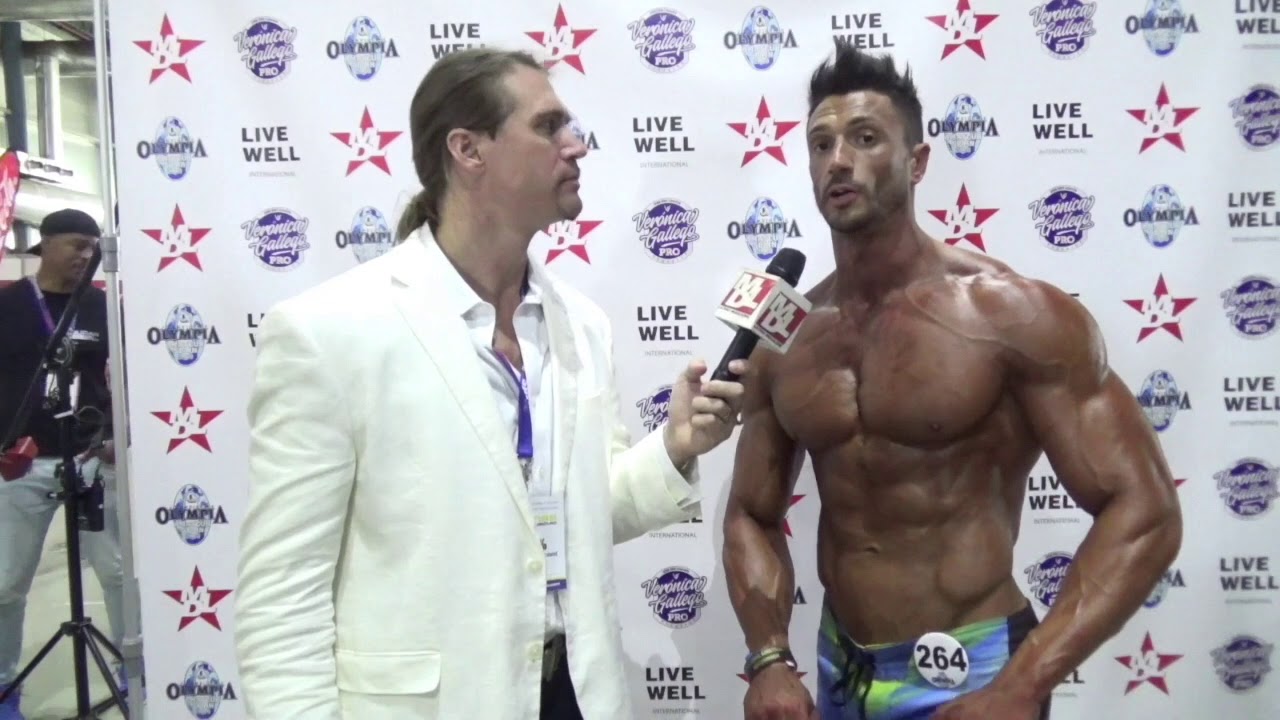 Davide Mazzolari Campeón Overall Men's Physique Olympia Amateur Spain ...