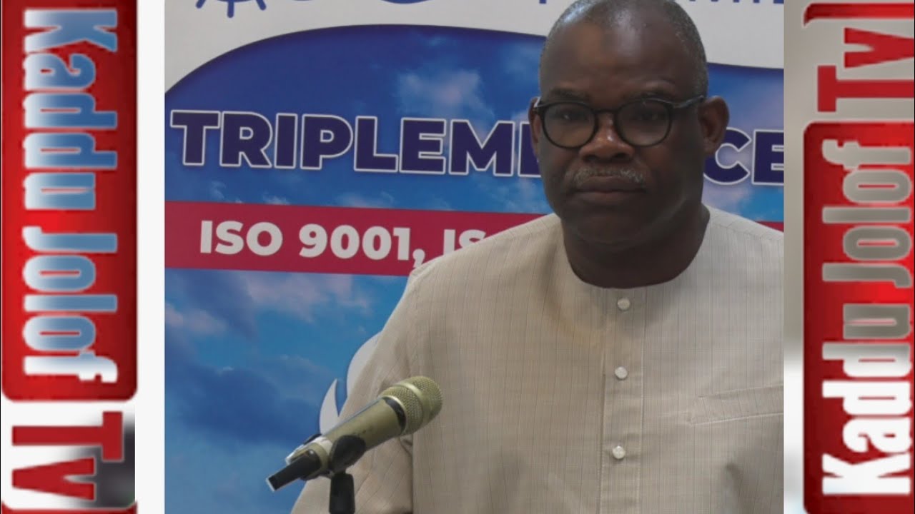 Discours du CDT. makhtar_Fall Directeur général Cosama : Cérémonie de ...