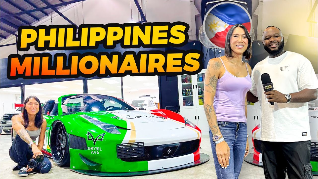 FILIPINO MILLIONAIRES! 🇵🇭 (I ask them What they did to get their Car) Street Interviews - YouTube