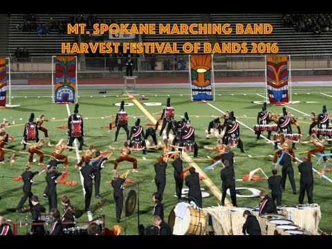 🎼Mt. Spokane Marching Band @ Harvest Festival 2016 (With Full Retreat)🌾 ...
