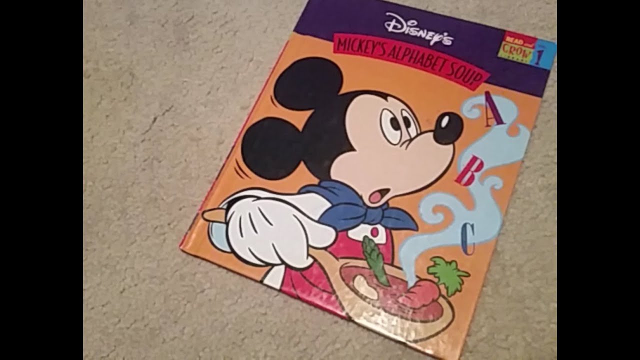 Disney Mickey Mouse - Mickey's Alphabet Soup - YouTube