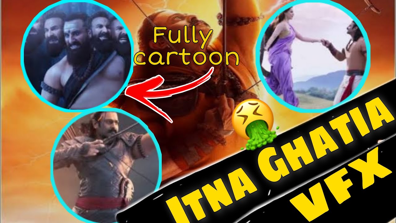 Adipurush teaser review | Yitna ghatia VFX 🤮 - YouTube