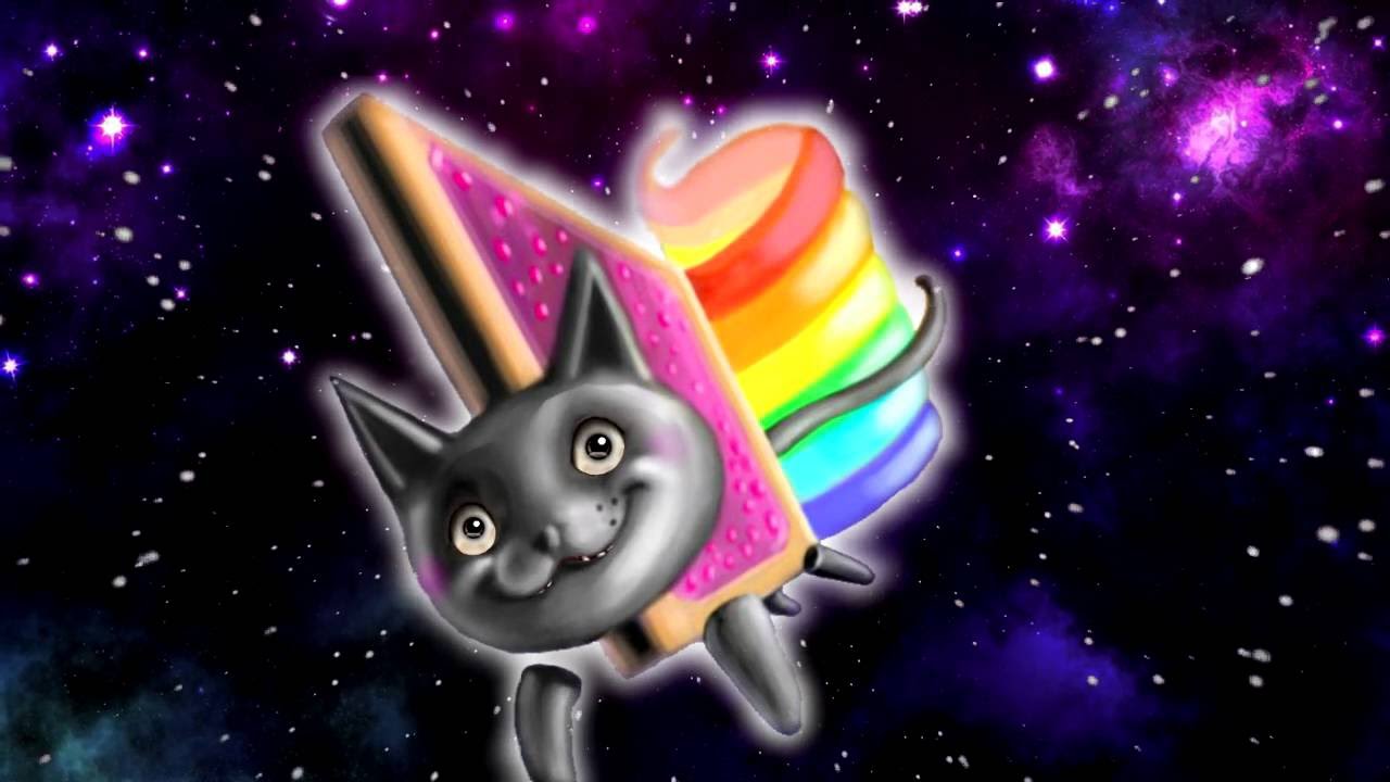 Space cat sing a song PopCorn - YouTube