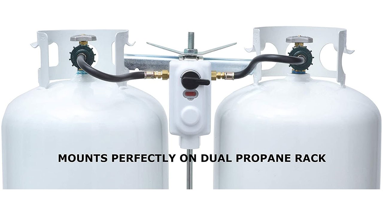 Stage Auto Changeover LP Propane Gas Regulator - YouTube