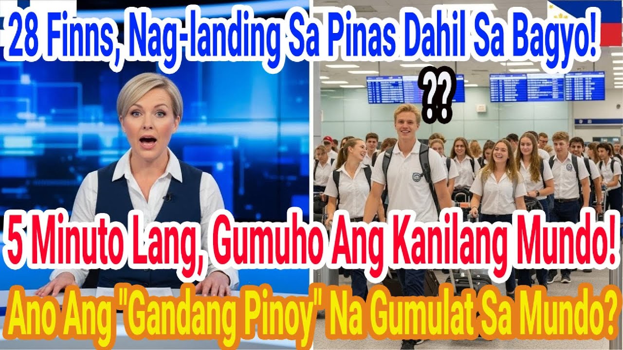Paglapag Sa Pinas, 28 Finnish Students Napaiyak: "Mali Ang Edukasyon ...