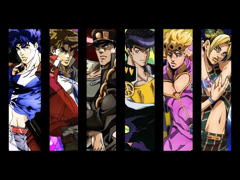 (English Dub) Heaven's falling down but it's the Ultimate JoJo opening - UPDATED