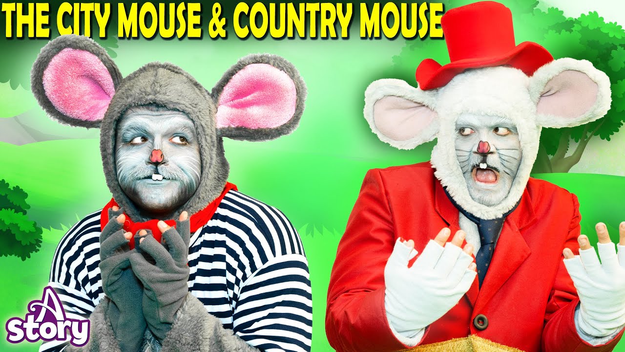City Mouse and Country Mouse English Fairy Tales & Kids Stories - YouTube