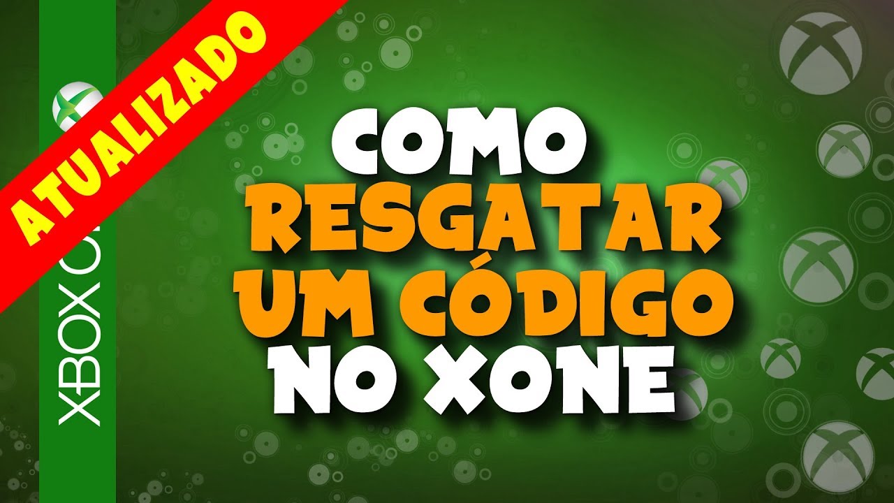 XBOX ONE - Como RESGATAR UM CÓDIGO (Jogo, Live Gold, Crédito ...