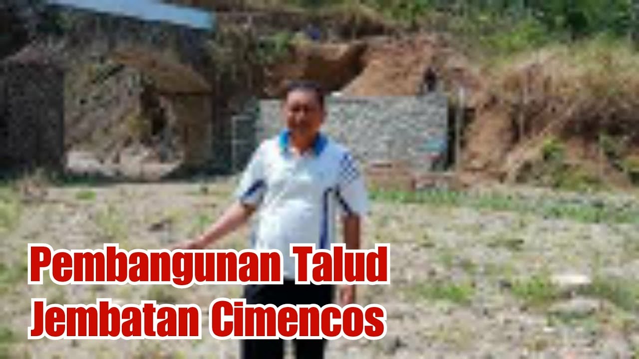 #BAYUVLOG Pembangunan Talud Pengaman Jembatan Cimencos - YouTube