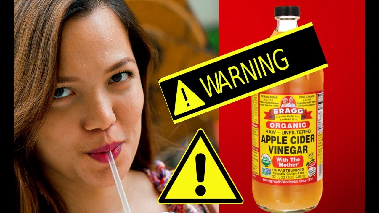 Apple Cider Vinegar Why you Should Drink It Through a Straw - YouTube