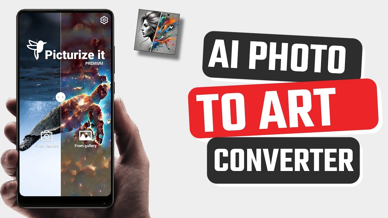 Best AI Photo to Art Converter app for Android - YouTube
