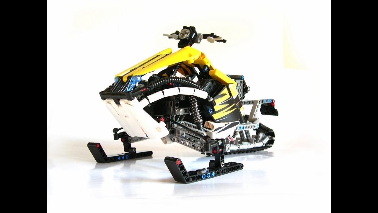Lego - Snowmobile MKII - YouTube