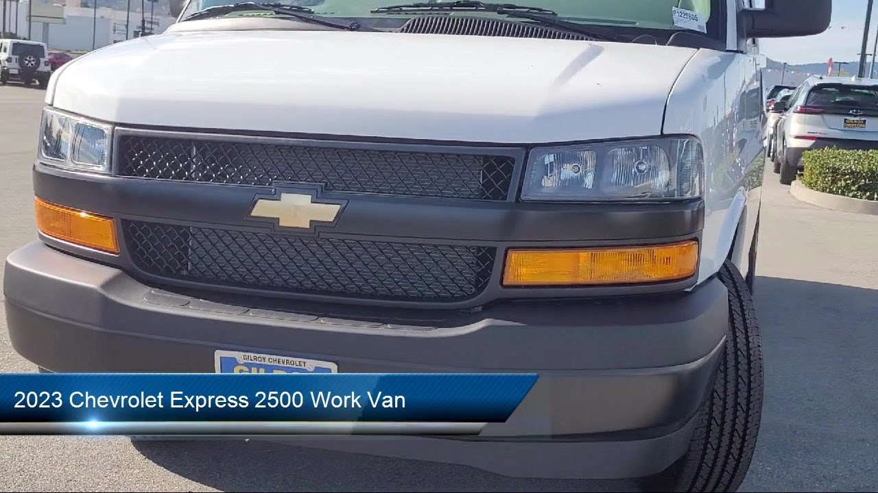 2023 Chevrolet Express 2500 Work Van 3D Cargo Van - YouTube