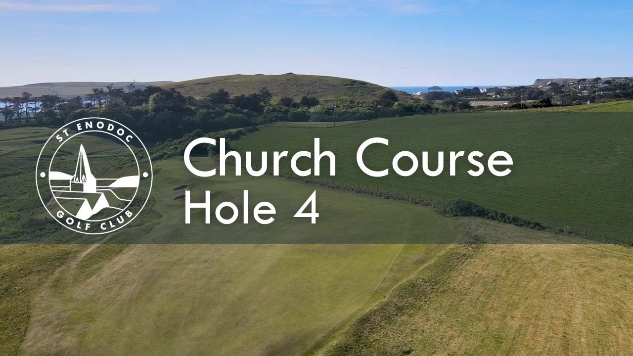 St Enodoc Golf Club - Church Course, Hole 4 - YouTube