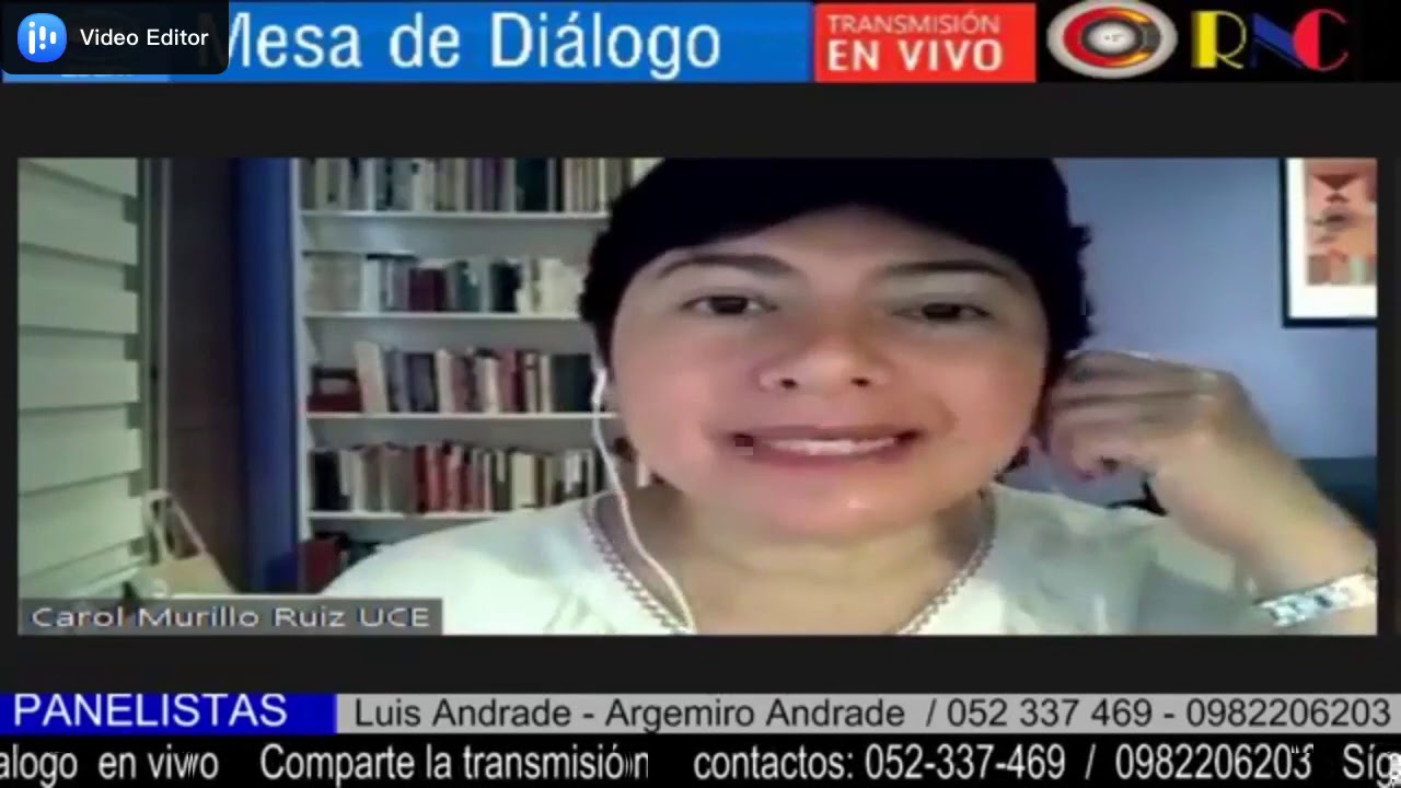 MESA DE DIÁLOGO ENTREVISTA A CAROL MURILLO - YouTube