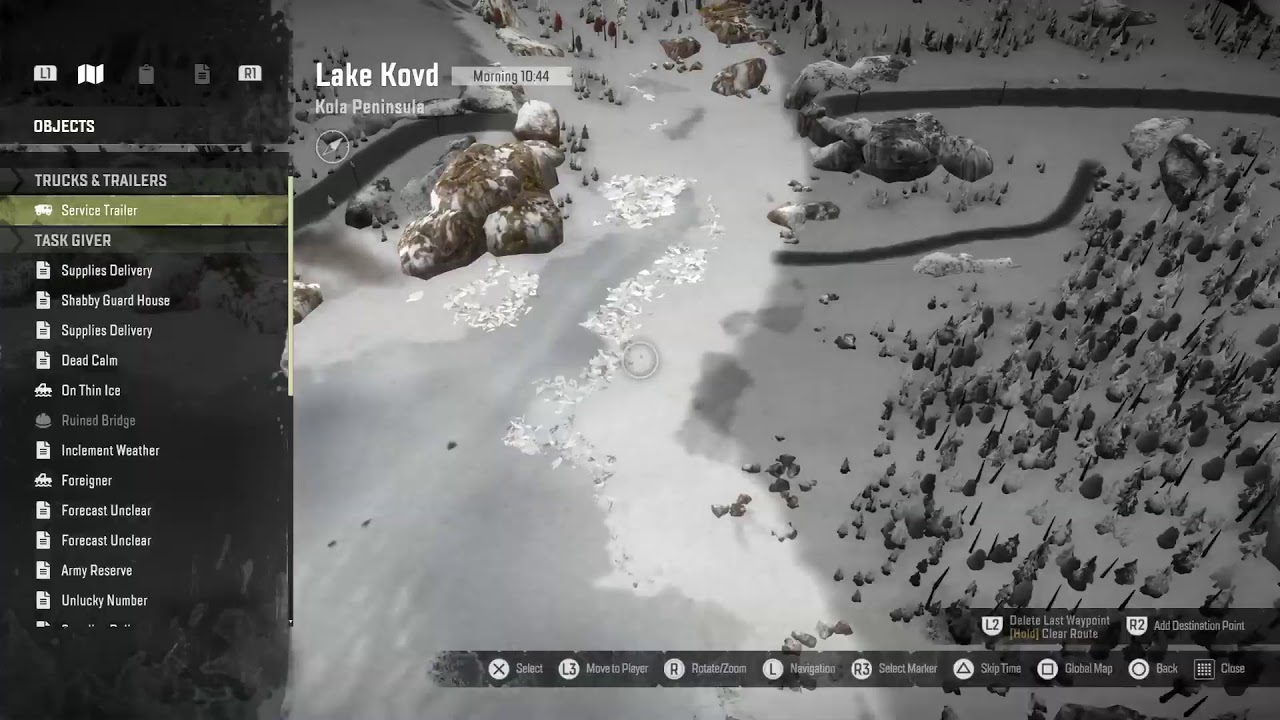 SnowRunner DLC Lake Kovd revealing the whole map. PS it's big - YouTube