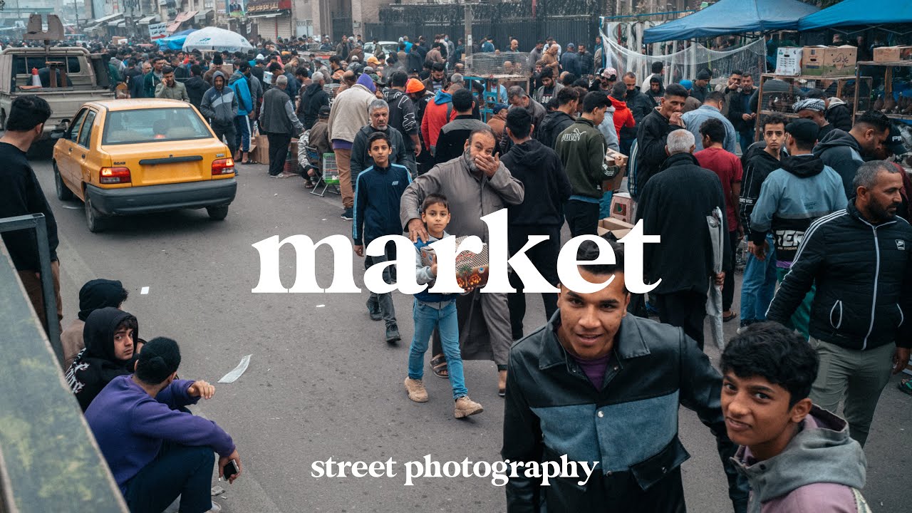 Street Photography in Iraq's Most Crowded Market - YouTube