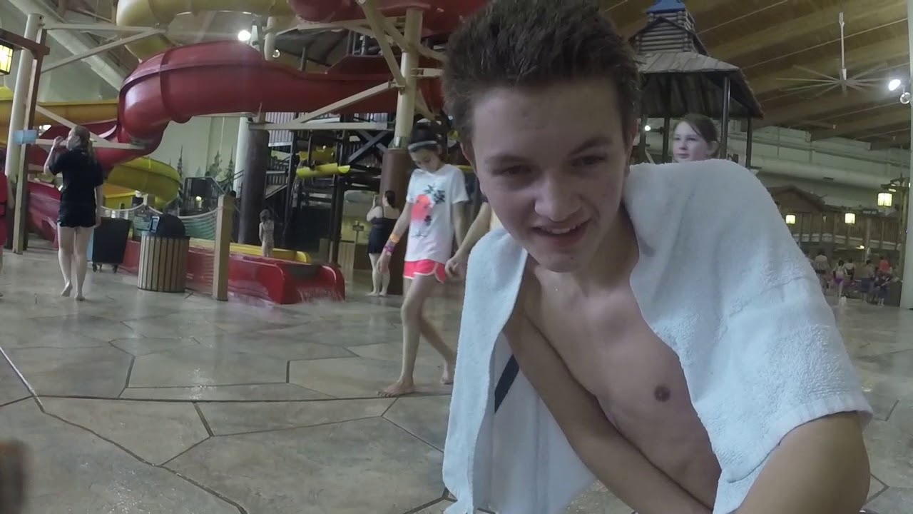 Water Park GOPRO camera recording - YouTube