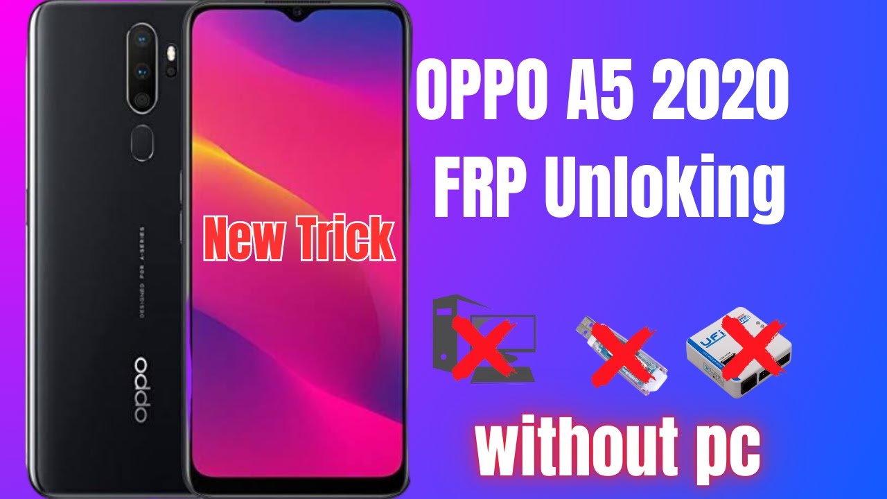 OPPO A5 2020 FRP bypass without pc | New Trick - YouTube