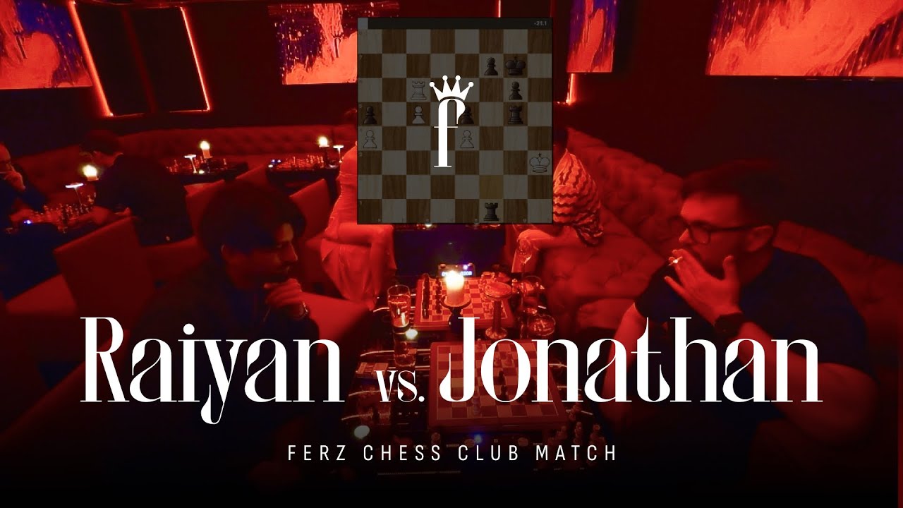 Chess match at FERZ Chess Club | Raiyan vs. Jonathan | Time control 10 ...