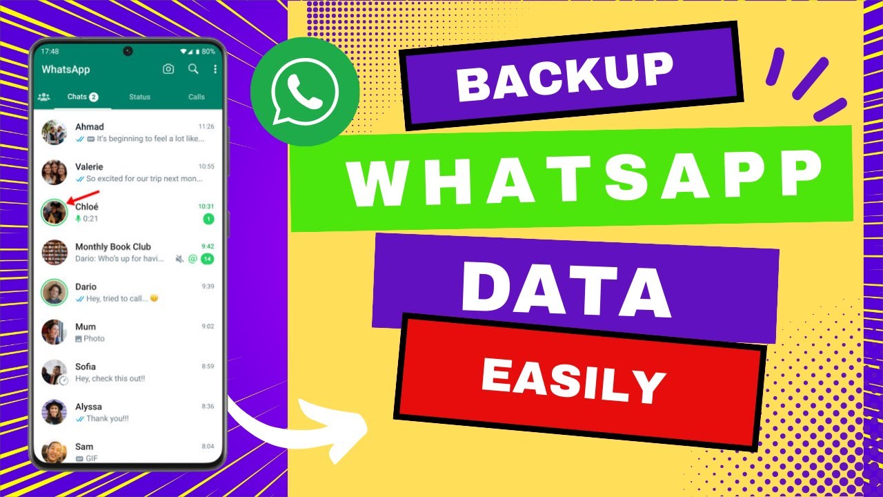 How to Backup Whatsapp Data | Whatsapp Data kaise Backup karain. # ...