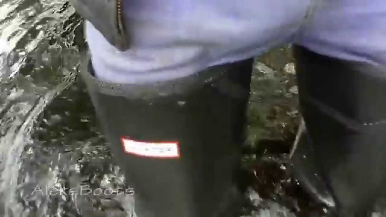 Walk in Waders Hunter on deep water. Part-2(28/06/15) - YouTube