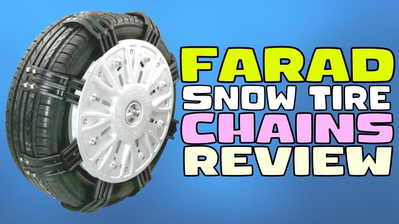 Best Tire Traction Accessory for Low Budget 😀👍 Farad Snow Tire Chains ...