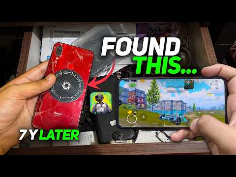BGMI on My Forgotten Phone After 7 Years! - Redmi Note 7