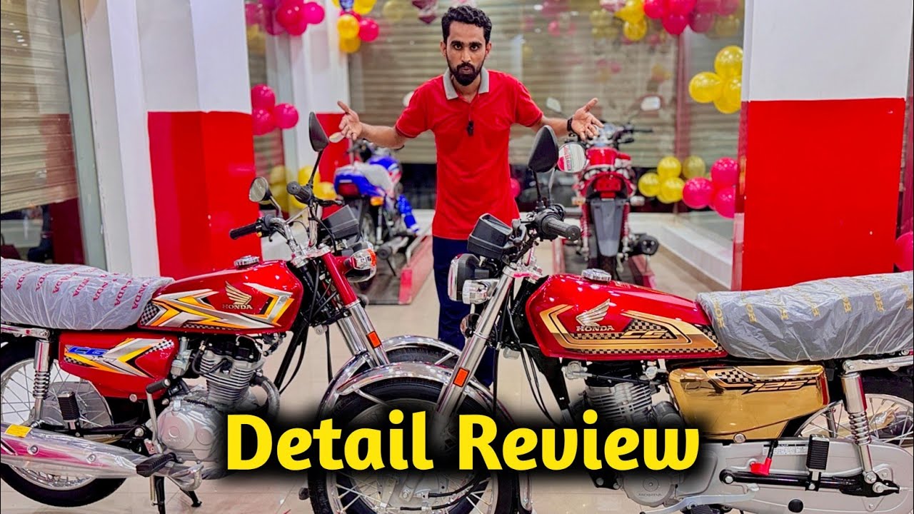 Honda CG 125 2025 Model Classic & Honda CG 125 Self Start Details ...