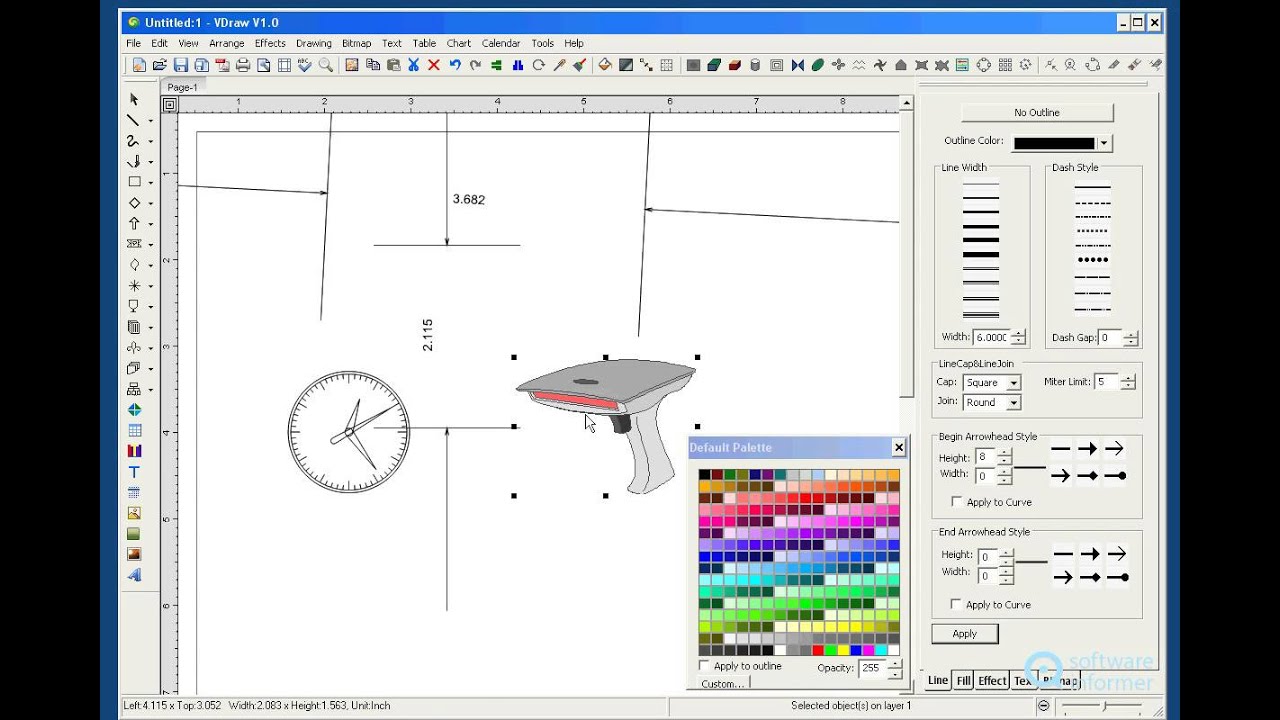 VDraw video demo - YouTube