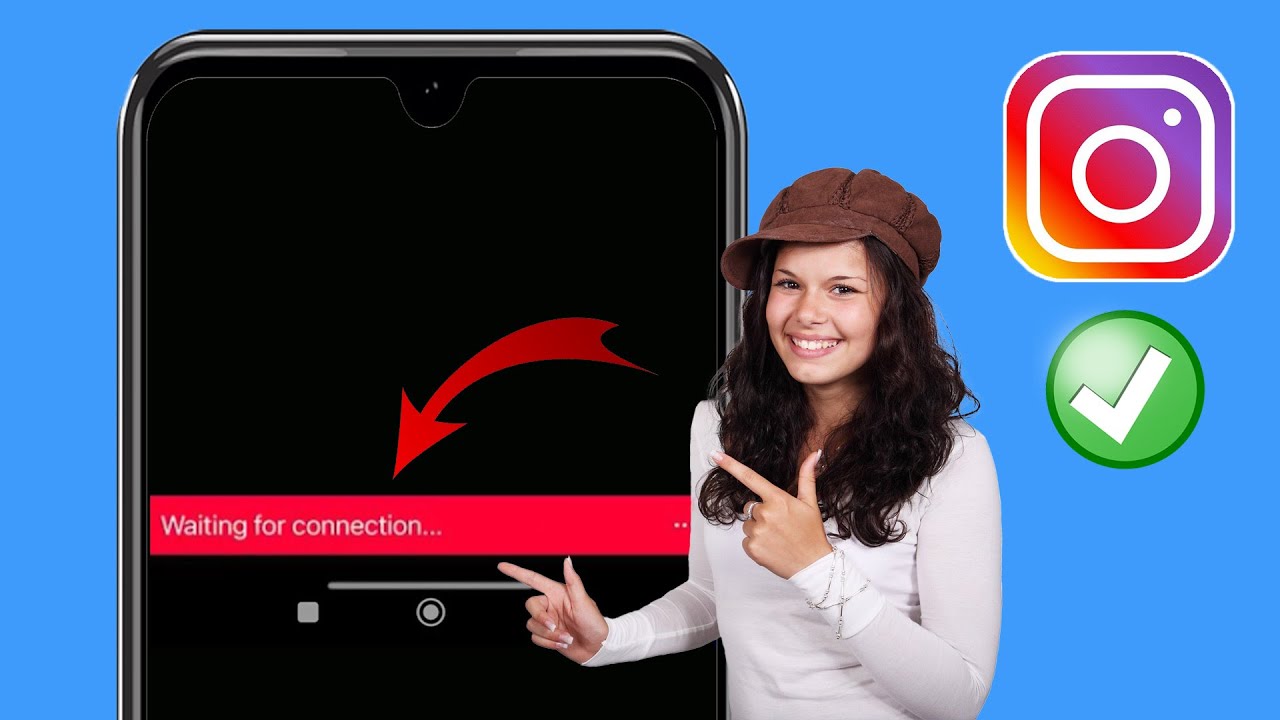 How to Fix Instagram Story Waiting for Connection Problem | Step by ...