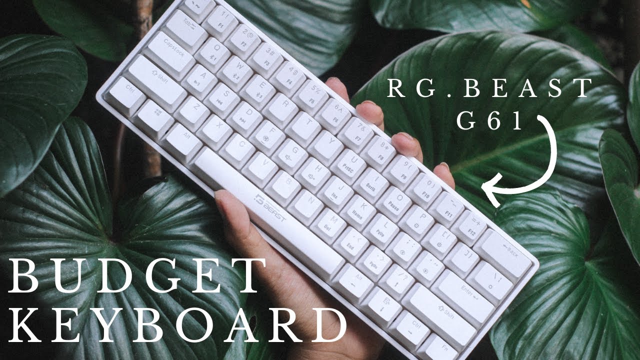 BUDGET Mechanical Keyboard I found on Shopee 2023 | RG.Beast G61 ...