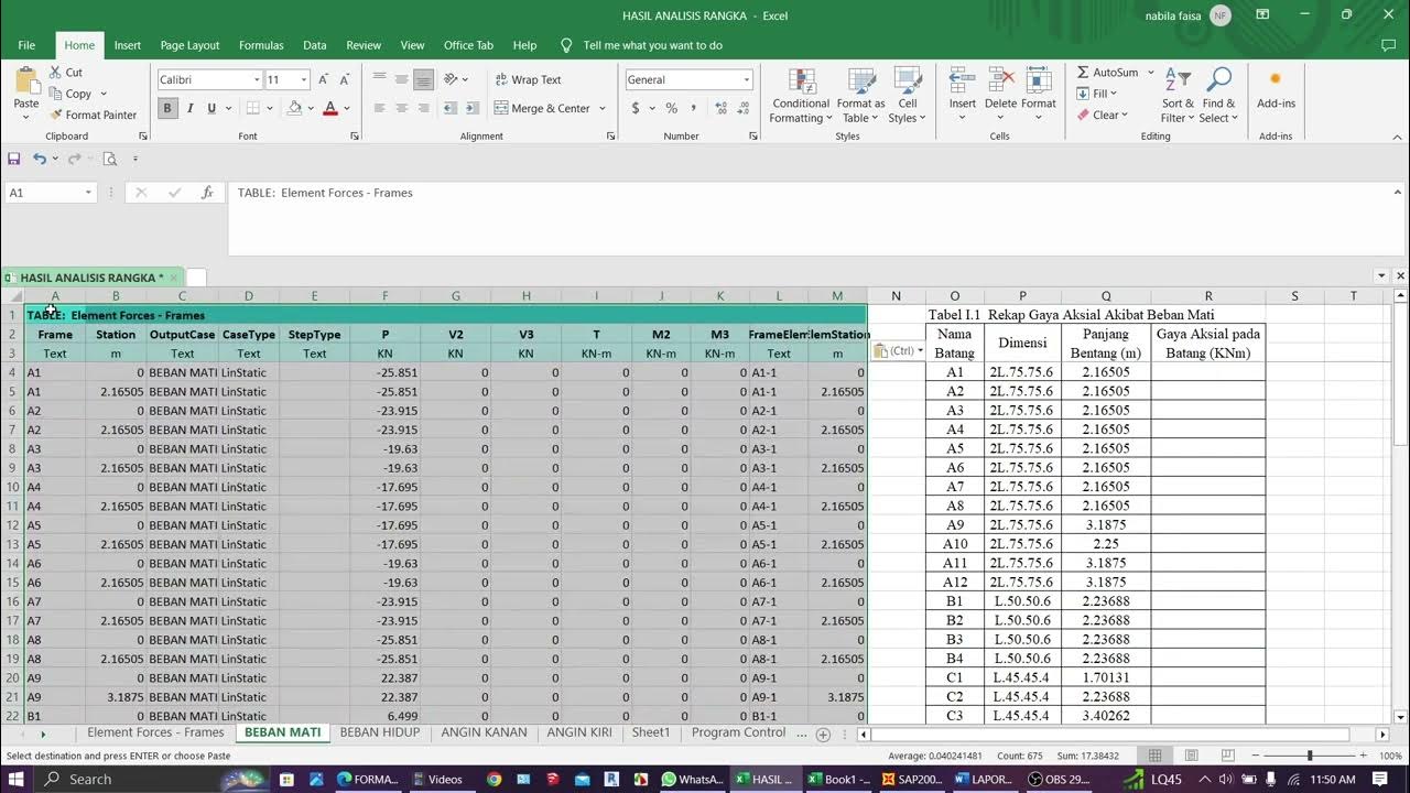 Part 3. Tutorial Soal 1 (Recap Excel) - YouTube