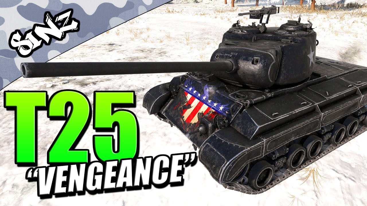 T25 "VENGEANCE" - World of Tanks Console | Tank Review - YouTube