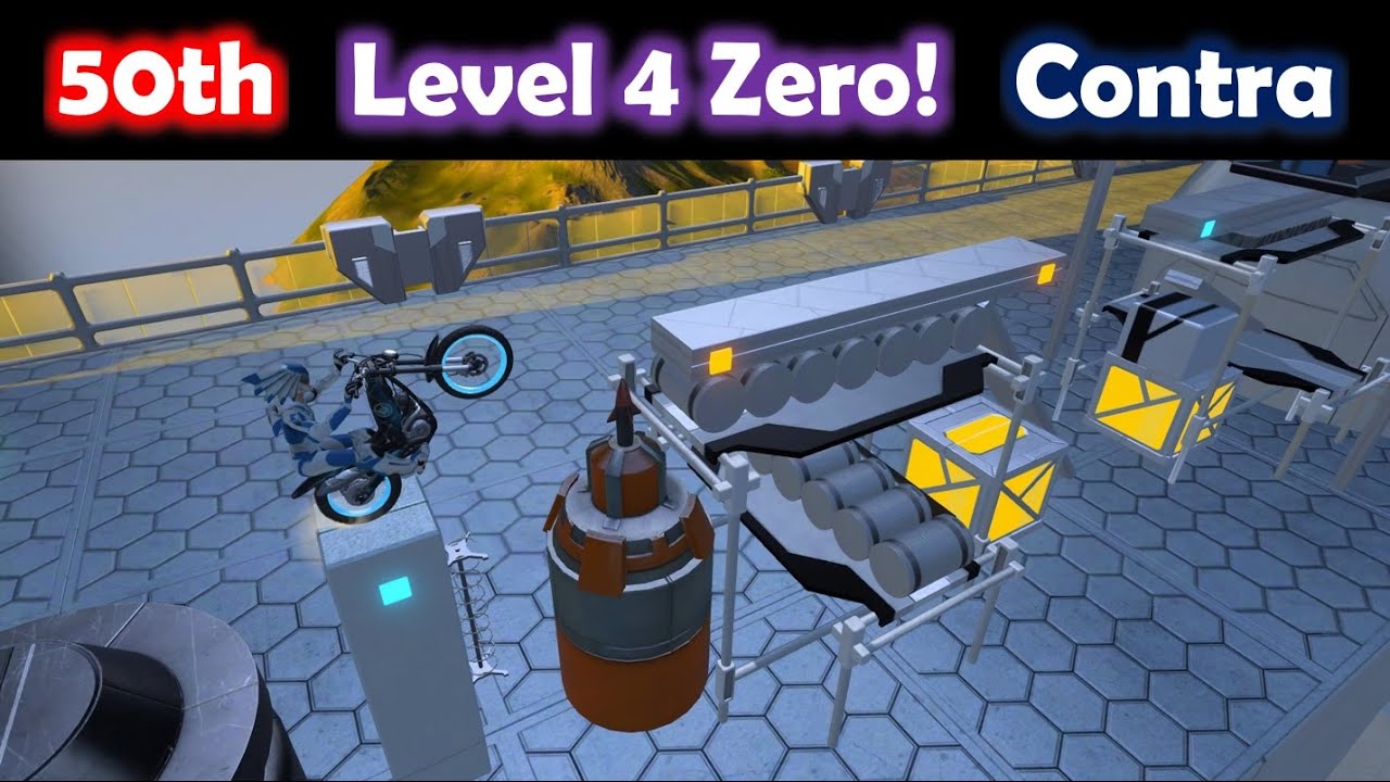 50th Level 4 Zero faults | Contra | Trials Fusion - YouTube