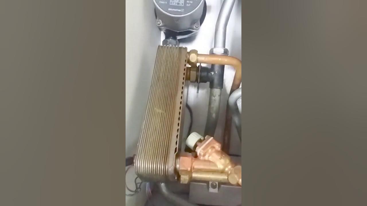 Газовый котел Вайлант бу Т6 конденсационный - YouTube