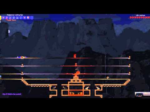 =Terraria= Crystal Storm VS Golden Shower