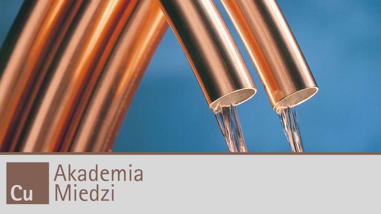 Instalacje wodne z rur miedzianych - Akademia Miedzi - YouTube