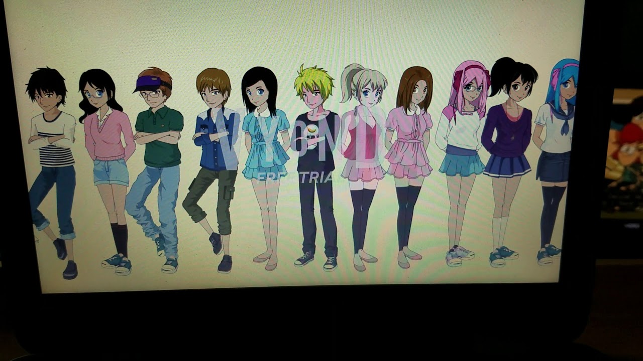 Me and My Friends in Anime Vyond Forms. - YouTube