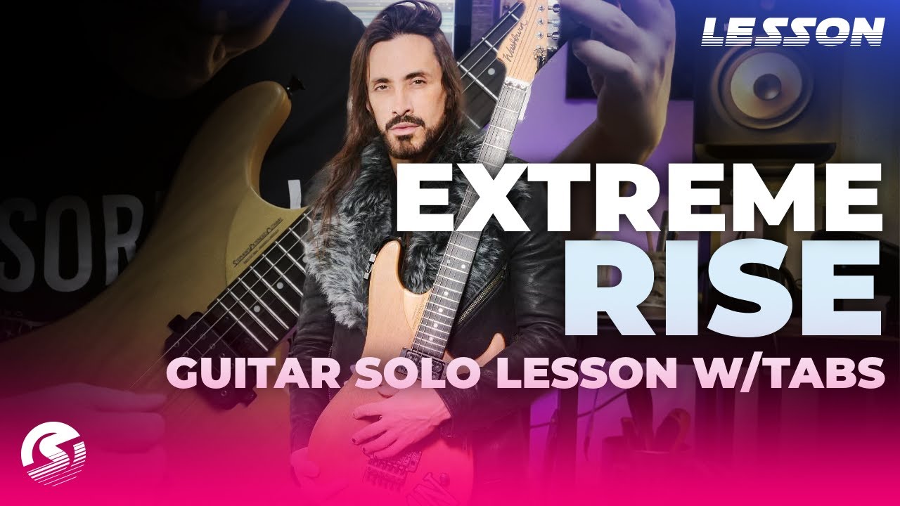 Extreme - RISE [Guitar Solo Lesson w/Tabs] - YouTube