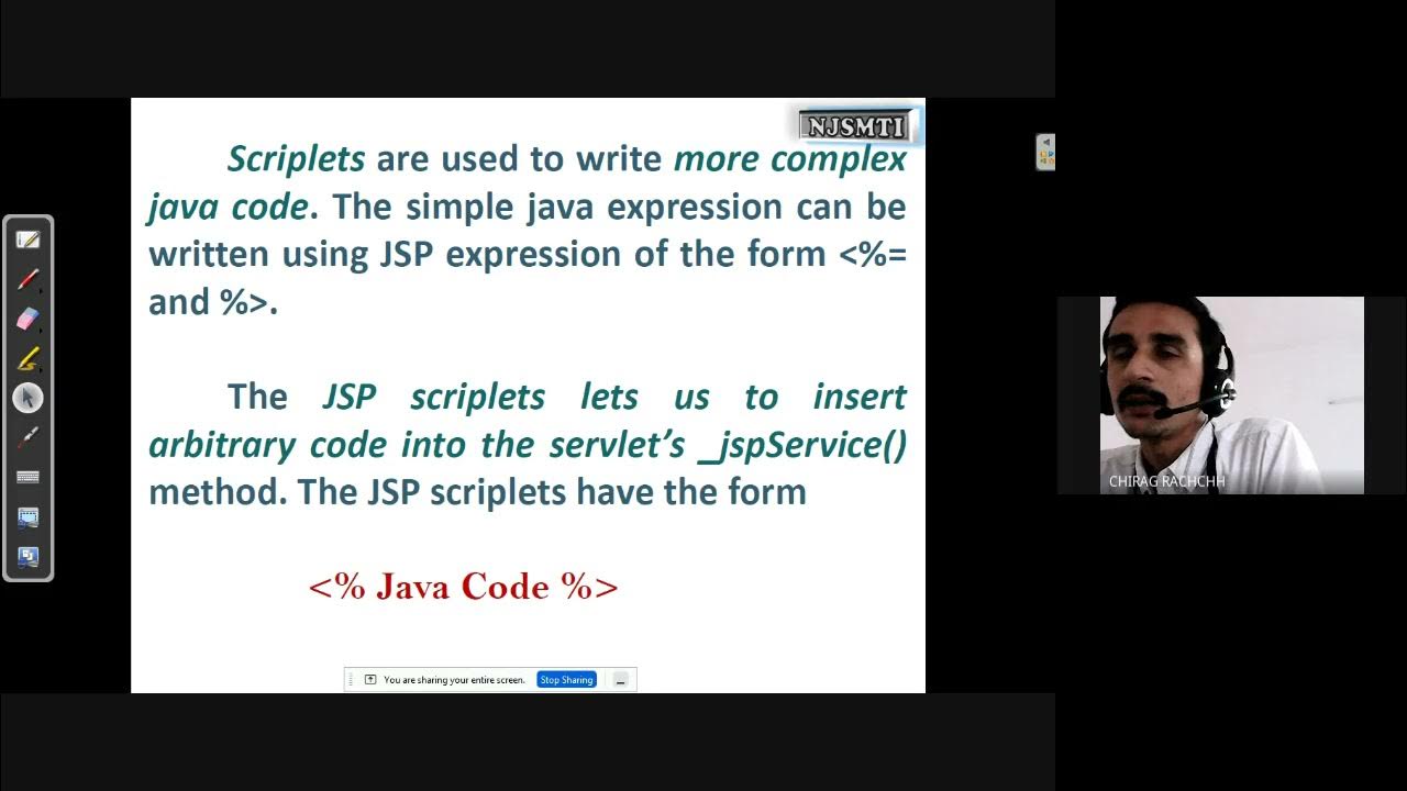 LECTURE 31 | USING JSP SCRIPTLETS | JSP - YouTube