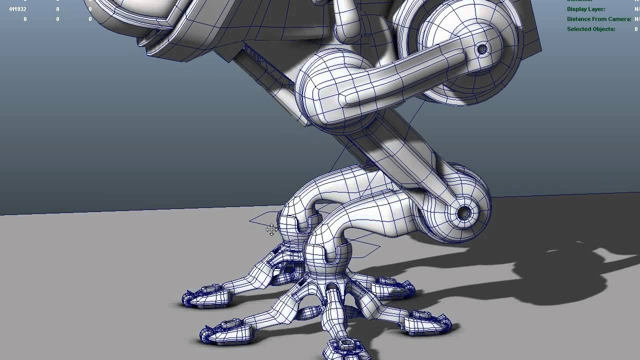 Mech Concept: Foot design - YouTube