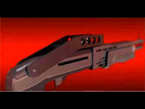 Blender SPAS-12 Shotgun - YouTube
