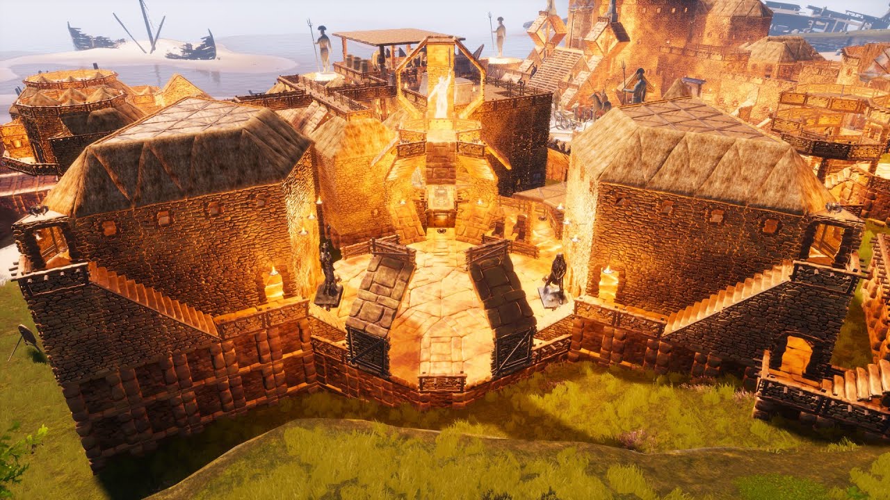 Conan Exiles - Isle of Siptah - Building Tour #3 (Worship Area ...