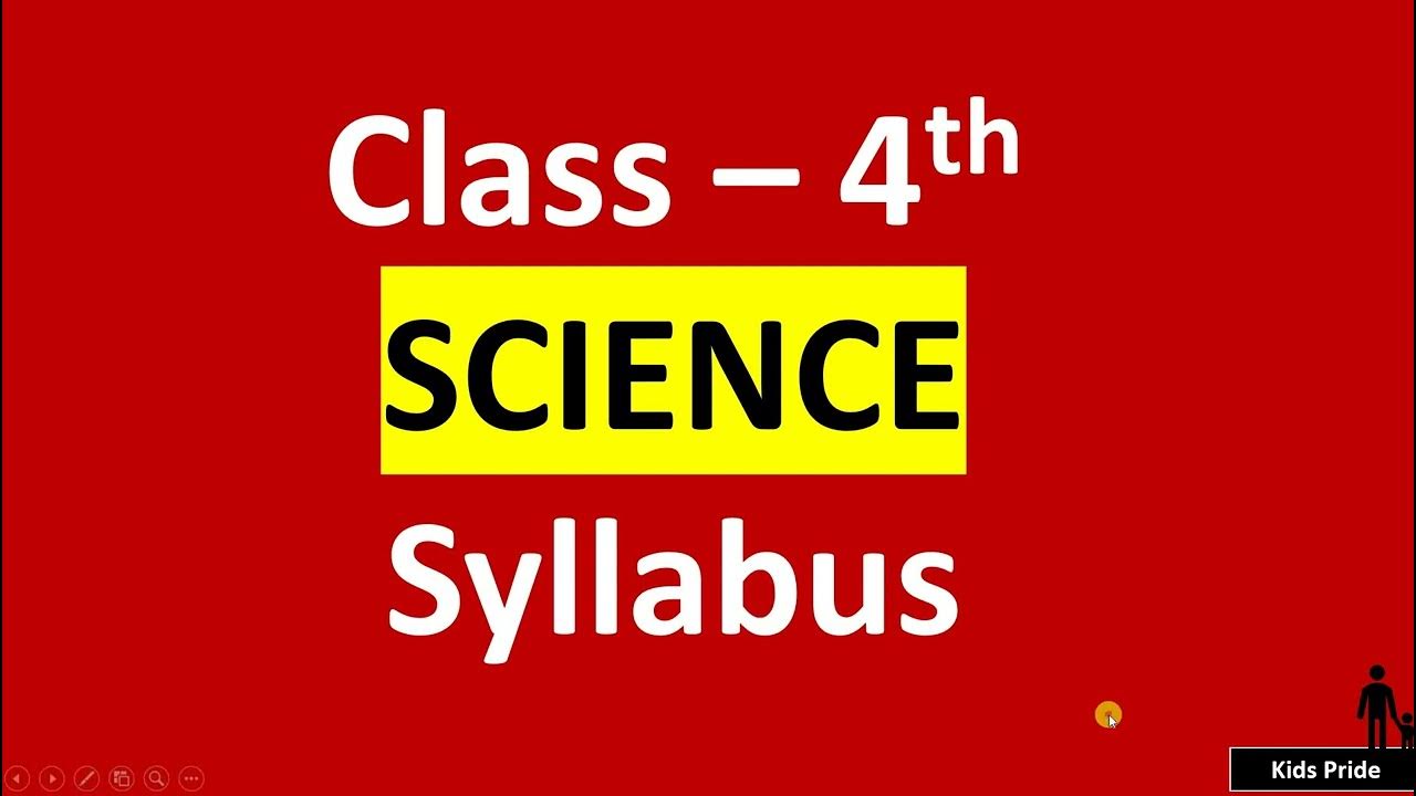 Class 4 Science Syllabus Overview Grade 4 Science Syllabus 4th Standard Science Syllabus class-4-science-syllabus-overview-grade-4-science-syllabus-4th-standard-science-syllabus